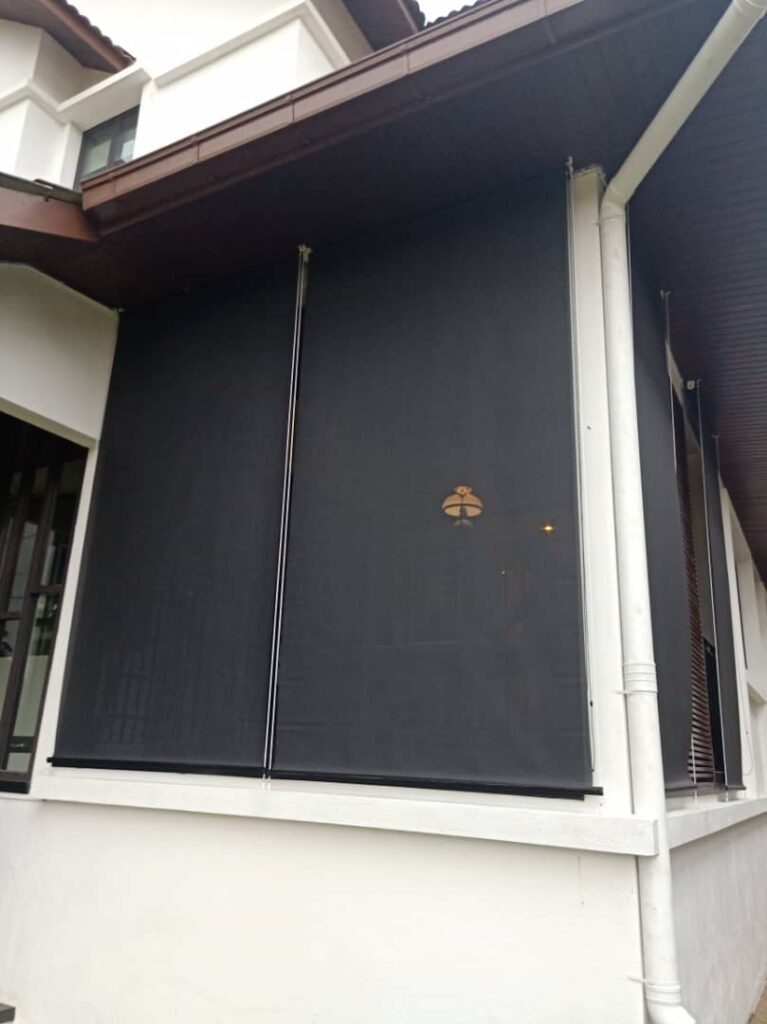 Premium Waterproof & Windproof Outdoor Roller Blinds